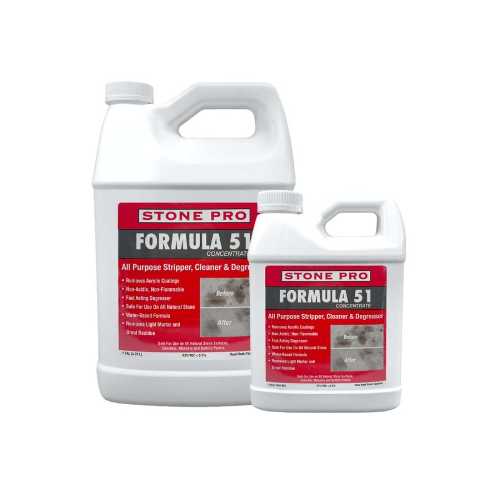 StonePro Formula 51 | Alkaline Stripper, Degreaser & Stain Remover ...