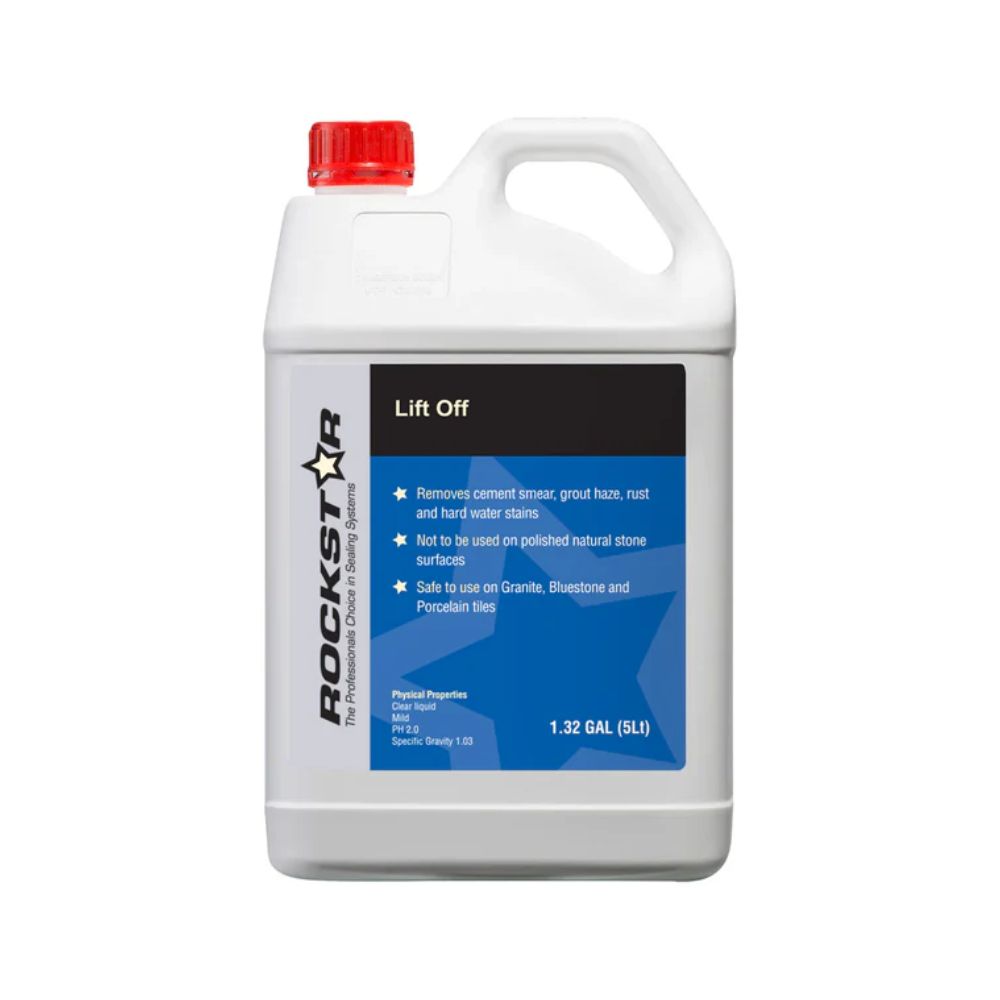 Rockstar Lift Off Cleaner – Cement & Grout Haze Remover for Tile ...