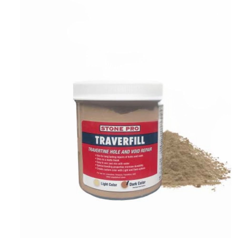StonePro Traverfill | Travertine Hole Repair Compound — TileTools