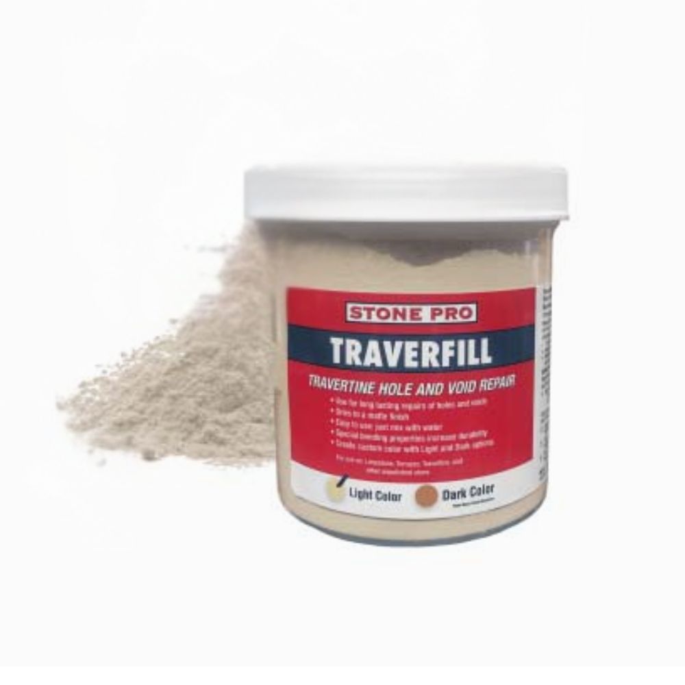 StonePro Traverfill | Travertine Hole Repair Compound — TileTools