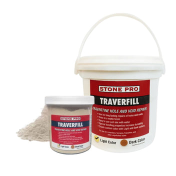 StonePro Traverfill | Travertine Hole Repair Compound — TileTools