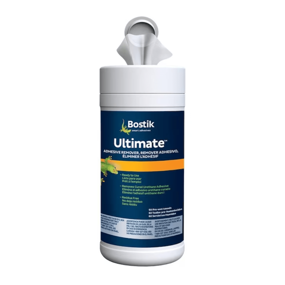 Bostik Adhesive Remover Wipes & 32oz Fluid | Ultimate Urethane Cleaner ...