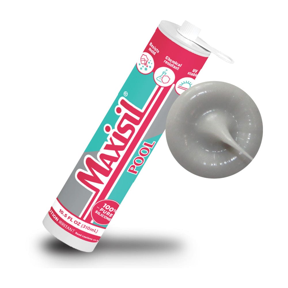 Maxisil Pool Neutral Cure Silicone: Best for Pools, Spas & Underwater ...