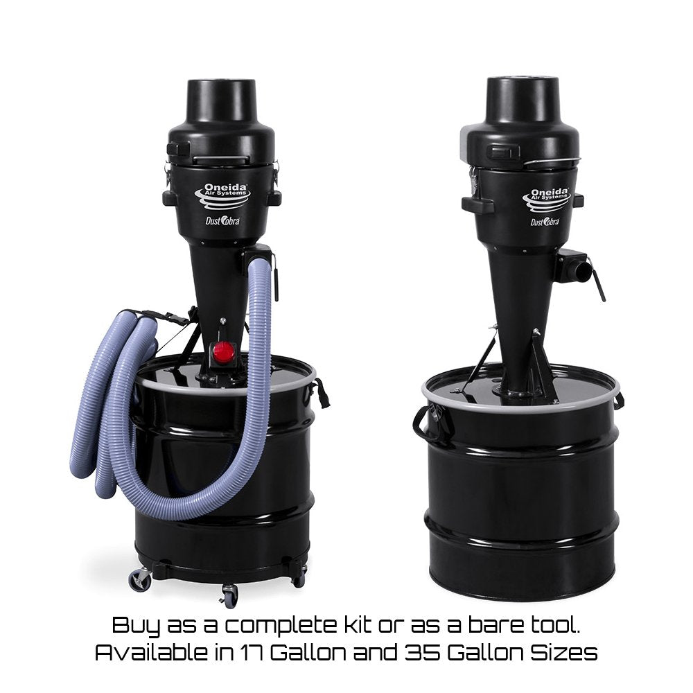 Dust Cobra Cyclonic HEPA Dust Extractor - Powerful Dust Control System ...