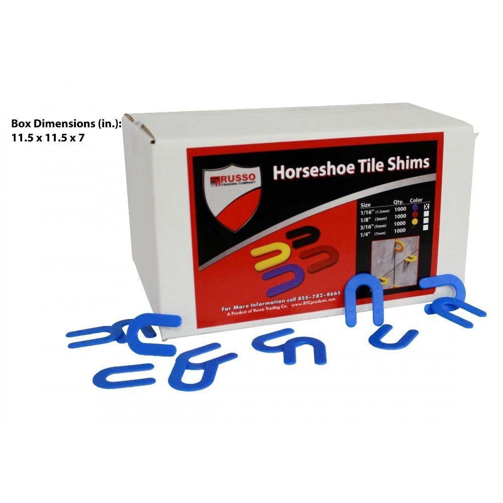 RTC Plastic Horseshoe Tile Shims: Precise Spacing for Tile ...