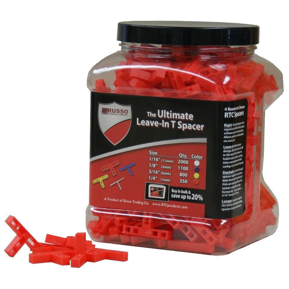 RTC T-Style Tile Spacers for Perfect Alignment and Precision — TileTools
