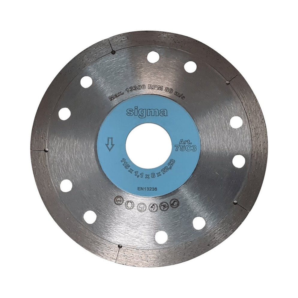 Sigma 4.5" Diamond Blade for Precise Thin Panel Cutting — TileTools