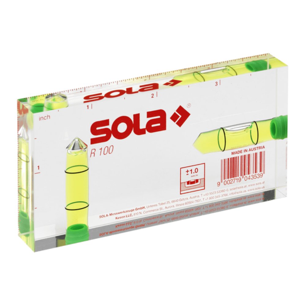 Sola R100 3.9" Pocket Level: Precision and Durability in Your Pocket ...