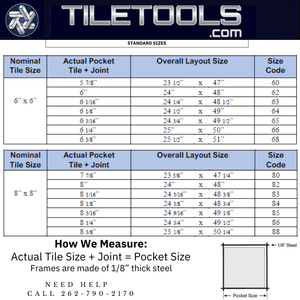 Commercial Tile Setting Racks - Custom & Efficient | Free Shipping ...